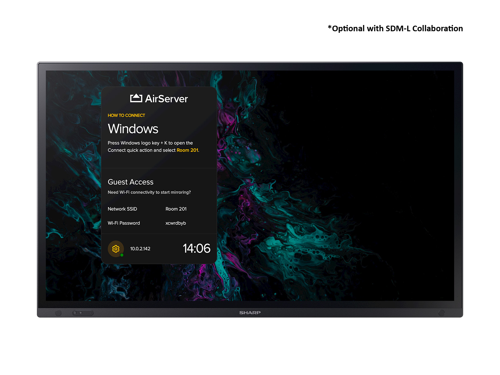 COMFOR - Sharp PN-LA862